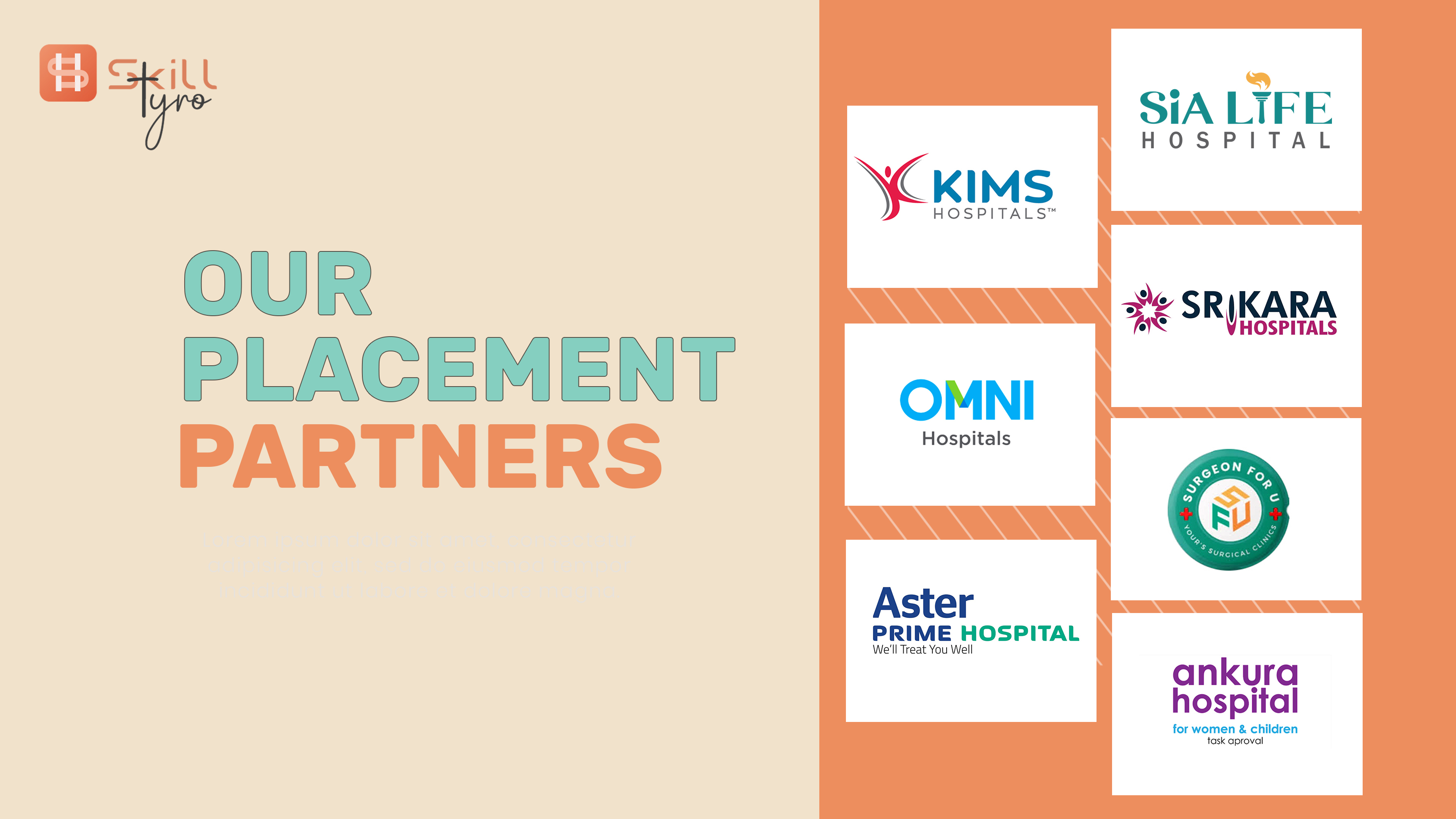 Our Placement Partners Advance Certificate – SkillTyro